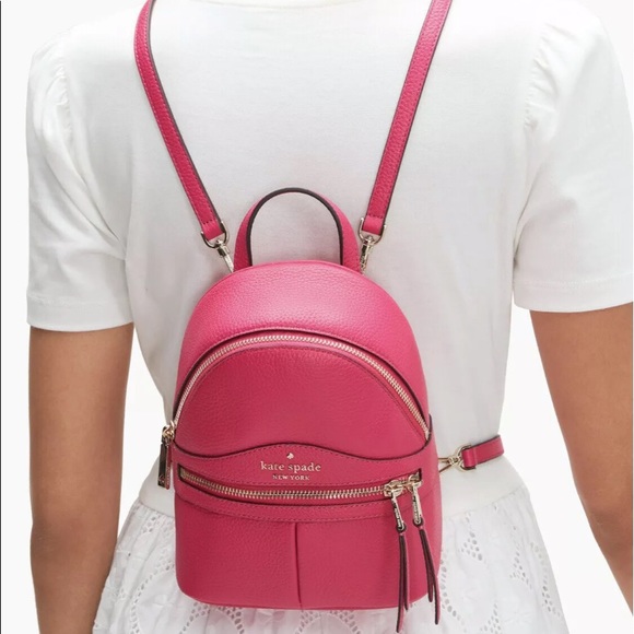kate spade | Bags | Kate Spade Karina Mini Convertible Backpack Black ...